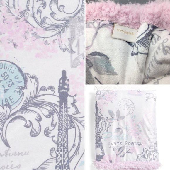 Envogue | Bedding | Envogue Paris Eiffel Tower Throw Blanket Luxury ...